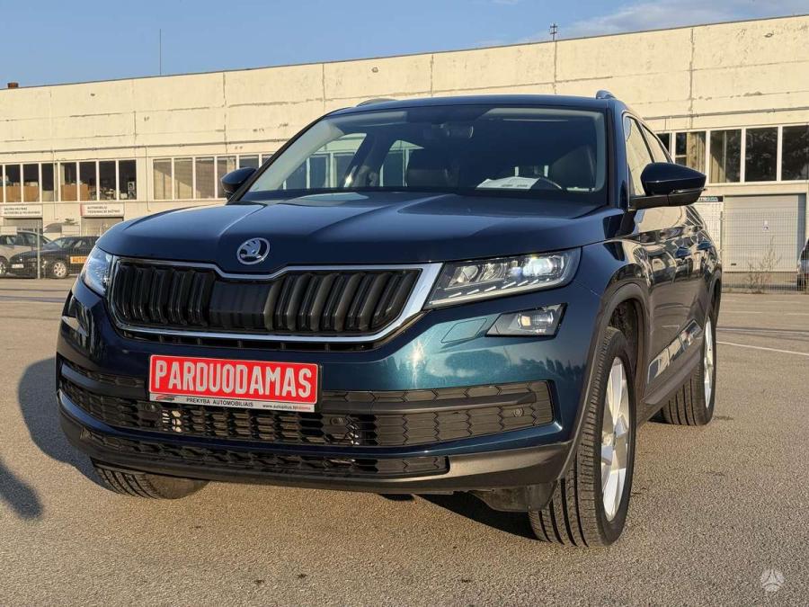 Zaļš Skoda Kodiaq 2017 Panevēža, ar dzinēja tilpumu 1.97 L un nobraukumu 93 tūkst. km par 21800 €, foto 7 vietnē AUTOMOTO.COM.LV