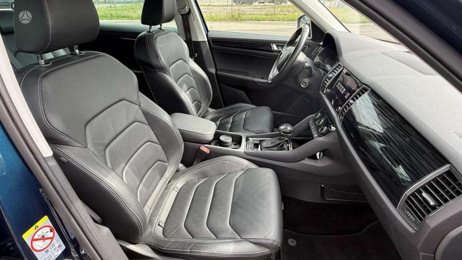 Zaļš Skoda Kodiaq 2017 Panevēža, ar dzinēja tilpumu 1.97 L un nobraukumu 93 tūkst. km par 21800 €, foto 24 vietnē AUTOMOTO.COM.LV