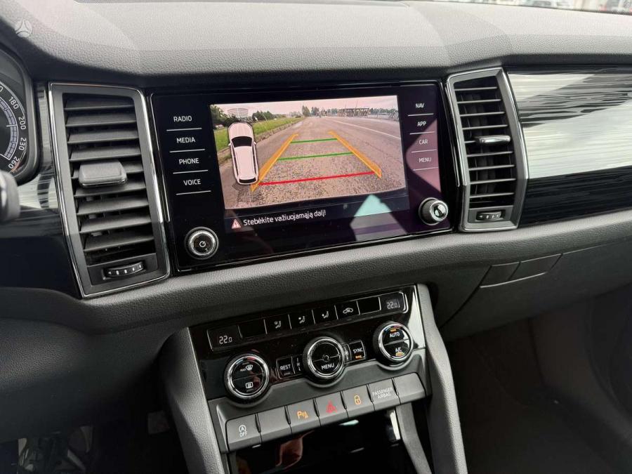 Zaļš Skoda Kodiaq 2017 Panevēža, ar dzinēja tilpumu 1.97 L un nobraukumu 93 tūkst. km par 21800 €, foto 27 vietnē AUTOMOTO.COM.LV