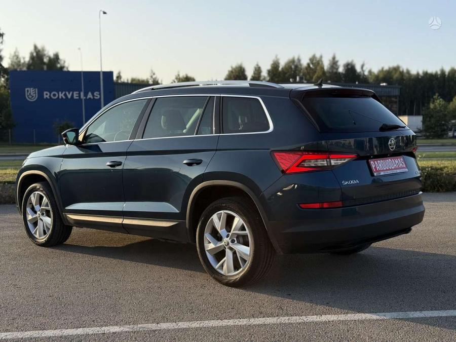 Zaļš Skoda Kodiaq 2017 Panevēža, ar dzinēja tilpumu 1.97 L un nobraukumu 93 tūkst. km par 21800 €, foto 42 vietnē AUTOMOTO.COM.LV