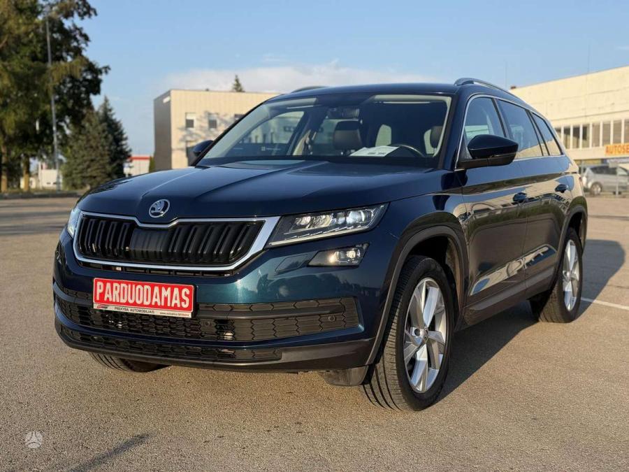 Zaļš Skoda Kodiaq 2017 Panevēža, ar dzinēja tilpumu 1.97 L un nobraukumu 93 tūkst. km par 21800 €, foto 46 vietnē AUTOMOTO.COM.LV