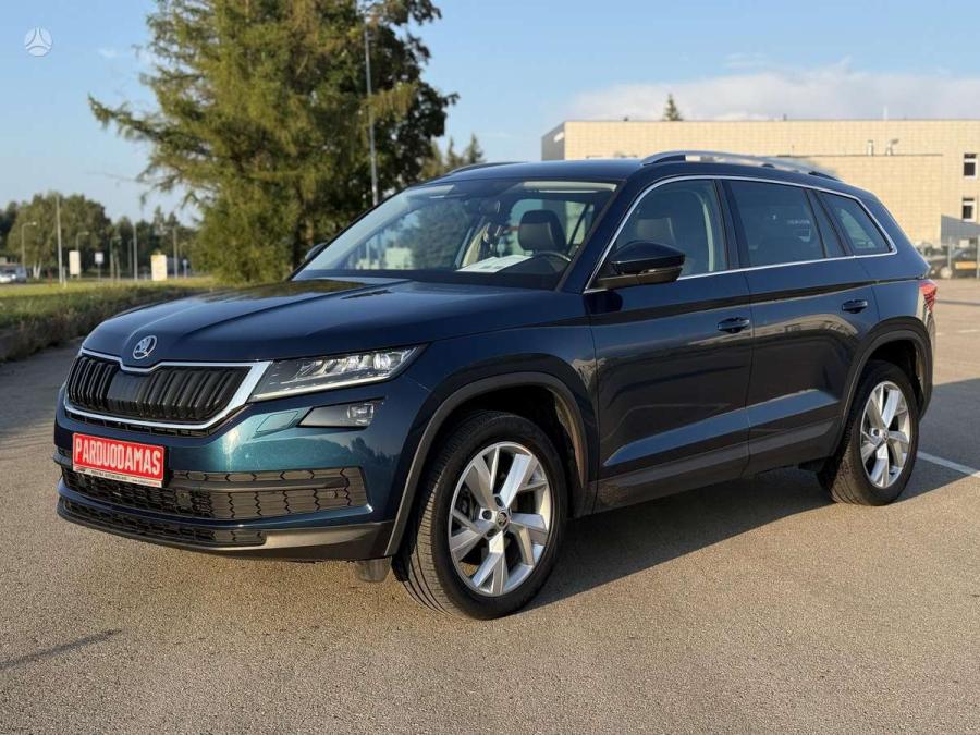 Zaļš Skoda Kodiaq 2017 Panevēža, ar dzinēja tilpumu 1.97 L un nobraukumu 93 tūkst. km par 21800 €, foto 47 vietnē AUTOMOTO.COM.LV