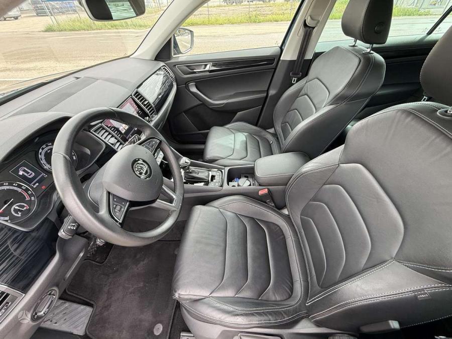 Zaļš Skoda Kodiaq 2017 Panevēža, ar dzinēja tilpumu 1.97 L un nobraukumu 94 tūkst. km par 20800 €, foto 26 vietnē AUTOMOTO.COM.LV
