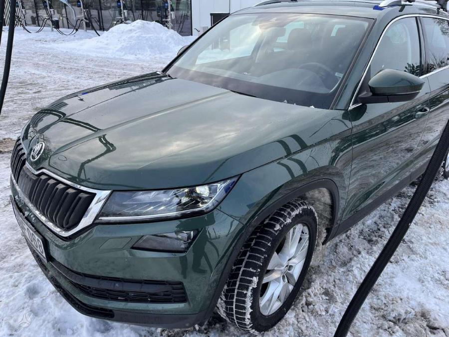 Зеленый Шкода Kodiaq 2019 в Вильнюс, объемом двигателя 2.00 л и пробегом 194 тыс. км за 18000 €, фото 1 на AUTOMOTO.COM.LV
