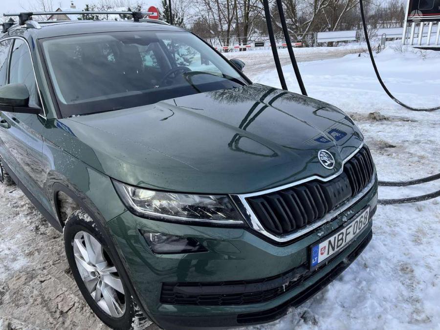Зеленый Шкода Kodiaq 2019 в Вильнюс, объемом двигателя 2.00 л и пробегом 194 тыс. км за 18000 €, фото 2 на AUTOMOTO.COM.LV
