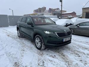 Green Skoda Kodiaq 2020 in Kaunas, with an engine capacity of 1.97 L and mileage of 171 thousand km for 16900 €, photo  on AUTOMOTO.COM.LV