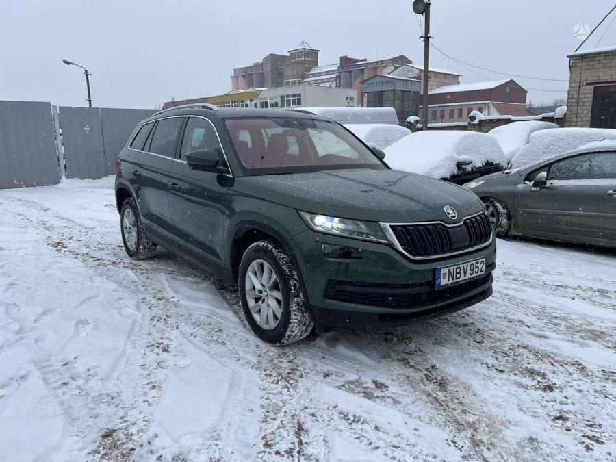 Zaļš Skoda Kodiaq 2020 Kauņa, ar dzinēja tilpumu 1.97 L un nobraukumu 171 tūkst. km par 16900 €, foto 1 vietnē AUTOMOTO.COM.LV