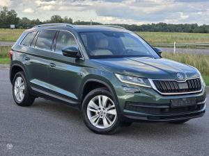 Green Skoda Kodiaq 2020 in Jonava, with an engine capacity of 2.00 L and mileage of 274 thousand km for 21900 €, photo  on AUTOMOTO.COM.LV