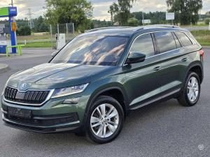 Green Skoda Kodiaq 2020 in Jonava, with an engine capacity of 2.00 L and mileage of 274 thousand km for 21900 €, photo 4 on AUTOMOTO.COM.LV