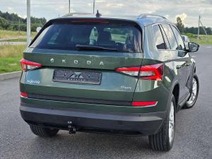 Green Skoda Kodiaq 2020 in Jonava, with an engine capacity of 2.00 L and mileage of 274 thousand km for 21900 €, photo 5 on AUTOMOTO.COM.LV