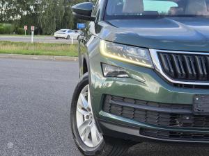 Green Skoda Kodiaq 2020 in Jonava, with an engine capacity of 2.00 L and mileage of 274 thousand km for 21900 €, photo 13 on AUTOMOTO.COM.LV