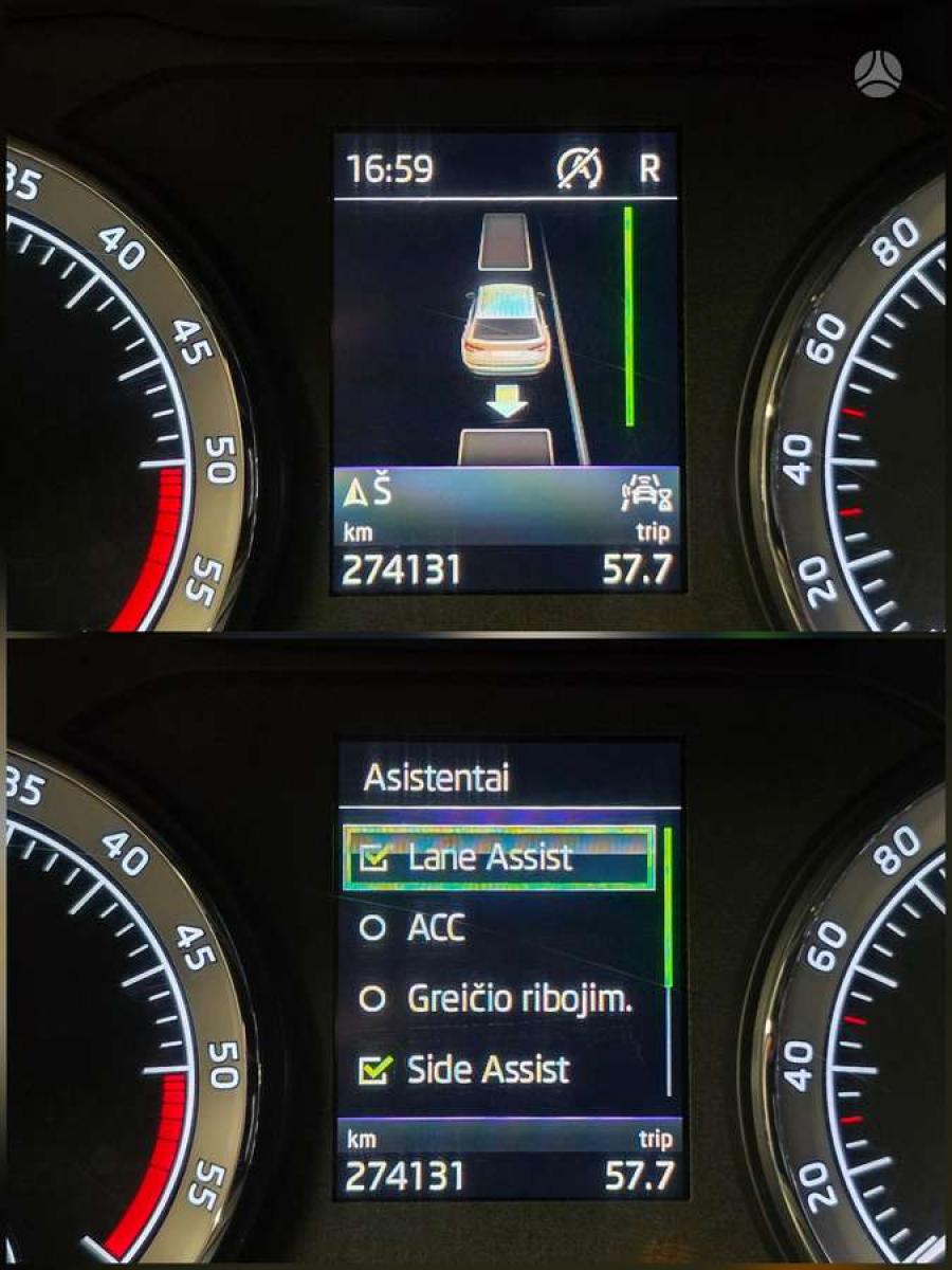 Green Skoda Kodiaq 2020 in Jonava, with an engine capacity of 2.00 L and mileage of 274 thousand km for 21900 €, photo 29 on AUTOMOTO.COM.LV