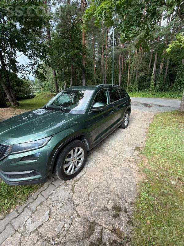 Green Skoda Kodiaq 2020 in Valmiera, with an engine capacity of 2.00 L and mileage of 278 thousand km for 18300 €, photo 2 on AUTOMOTO.COM.LV