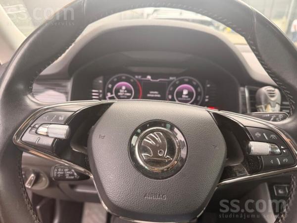 Green Skoda Kodiaq 2020 in Valmiera, with an engine capacity of 2.00 L and mileage of 278 thousand km for 18300 €, photo 6 on AUTOMOTO.COM.LV