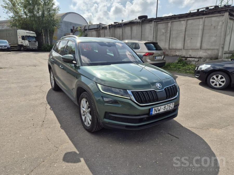 Zaļš Skoda Kodiaq 2020 Rīga, ar dzinēja tilpumu 2.00 L un nobraukumu 279 tūkst. km par 18890 €, foto 3 vietnē AUTOMOTO.COM.LV