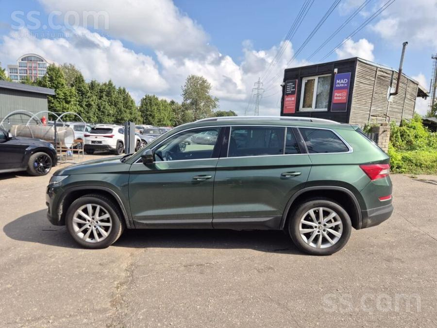Zaļš Skoda Kodiaq 2020 Rīga, ar dzinēja tilpumu 2.00 L un nobraukumu 279 tūkst. km par 18890 €, foto 6 vietnē AUTOMOTO.COM.LV