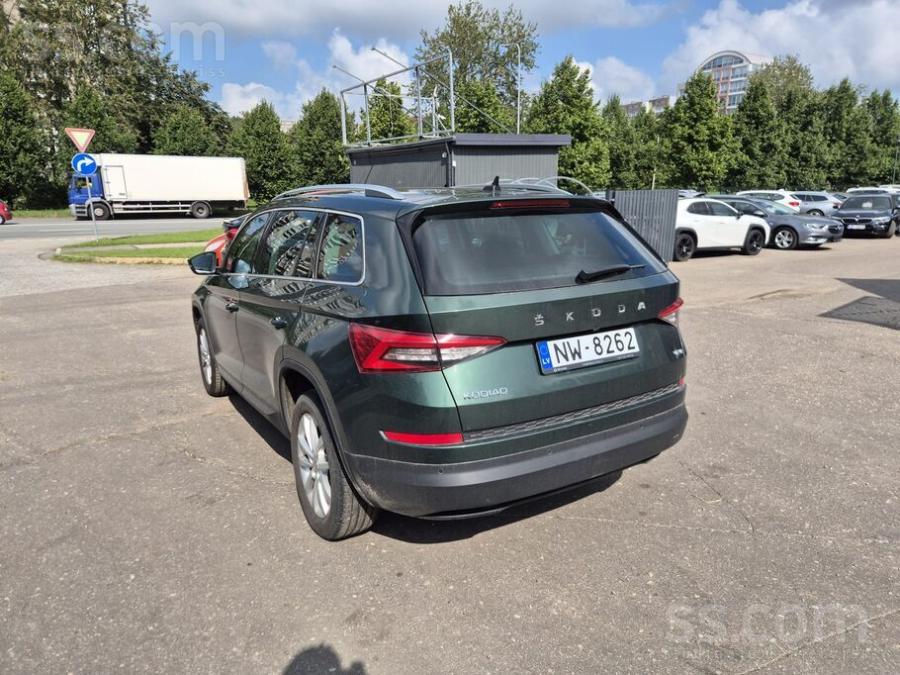 Zaļš Skoda Kodiaq 2020 Rīga, ar dzinēja tilpumu 2.00 L un nobraukumu 279 tūkst. km par 18890 €, foto 9 vietnē AUTOMOTO.COM.LV