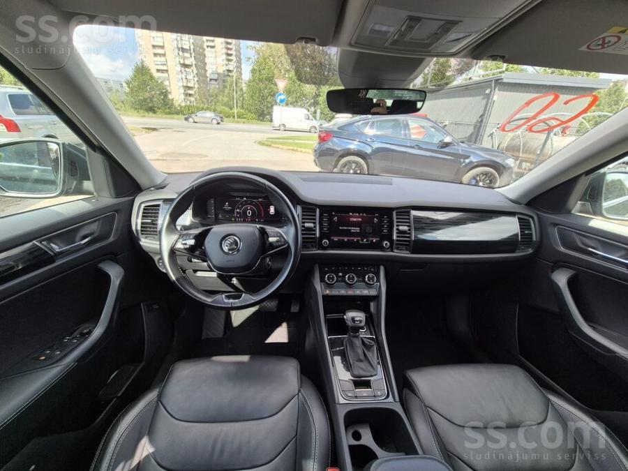 Zaļš Skoda Kodiaq 2020 Rīga, ar dzinēja tilpumu 2.00 L un nobraukumu 279 tūkst. km par 18890 €, foto 12 vietnē AUTOMOTO.COM.LV
