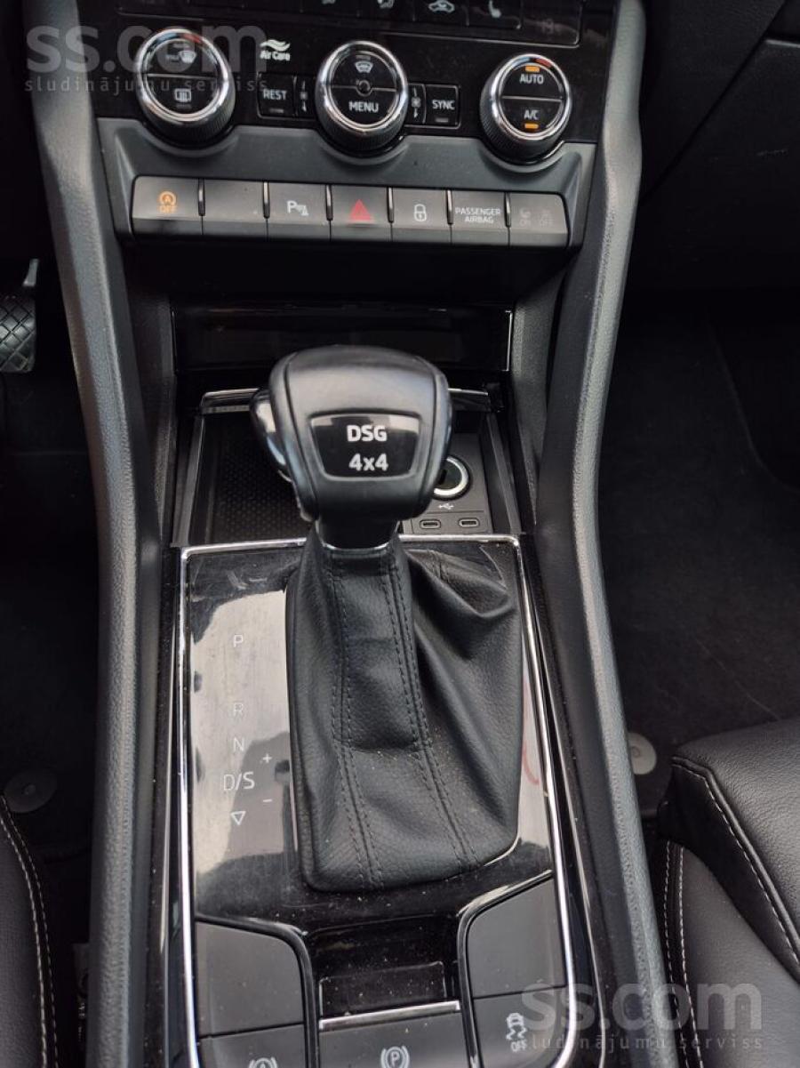 Zaļš Skoda Kodiaq 2020 Rīga, ar dzinēja tilpumu 2.00 L un nobraukumu 279 tūkst. km par 18890 €, foto 17 vietnē AUTOMOTO.COM.LV