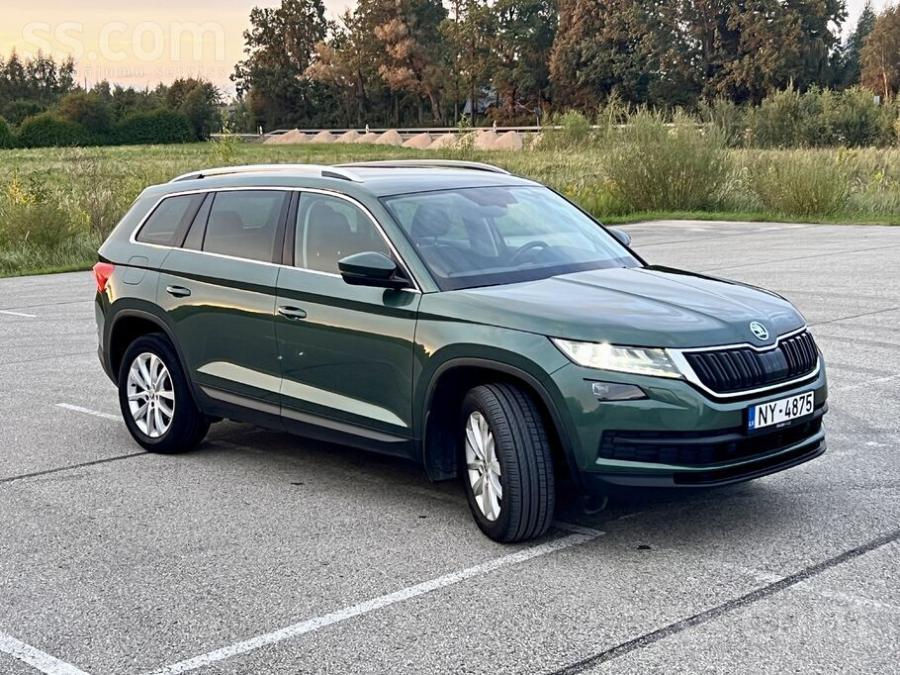 Zaļš Skoda Kodiaq 2020 Ogre, ar dzinēja tilpumu 2.00 L un nobraukumu 159 tūkst. km par 23500 €, foto 4 vietnē AUTOMOTO.COM.LV