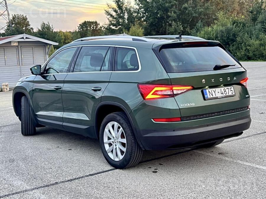 Zaļš Skoda Kodiaq 2020 Ogre, ar dzinēja tilpumu 2.00 L un nobraukumu 159 tūkst. km par 23500 €, foto 5 vietnē AUTOMOTO.COM.LV