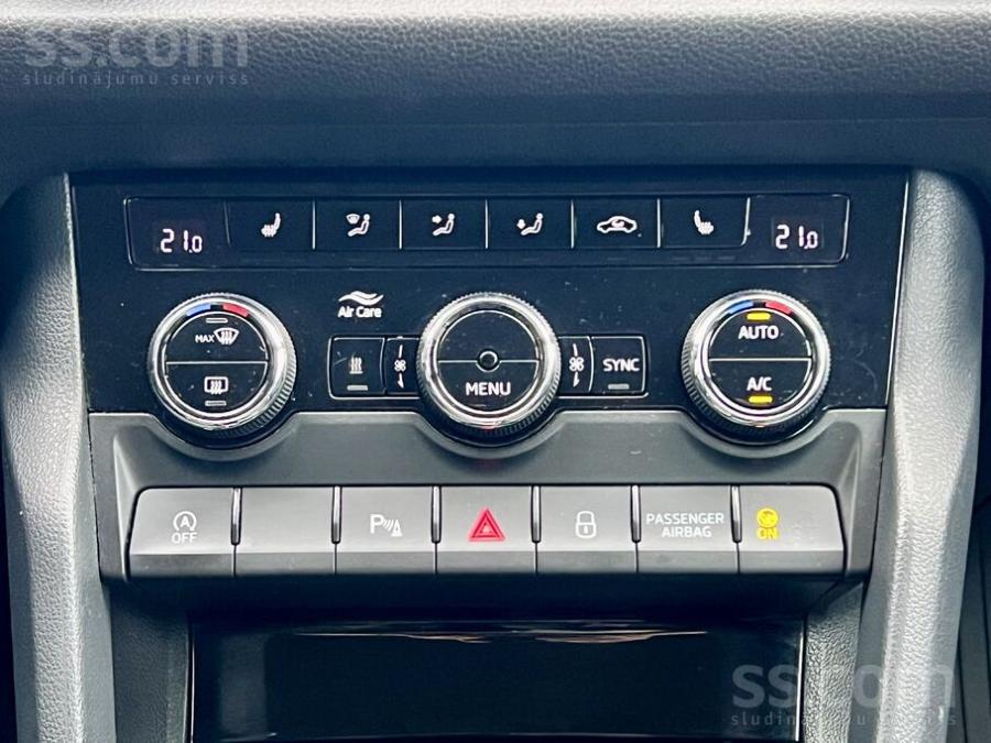 Zaļš Skoda Kodiaq 2020 Ogre, ar dzinēja tilpumu 2.00 L un nobraukumu 159 tūkst. km par 23500 €, foto 12 vietnē AUTOMOTO.COM.LV