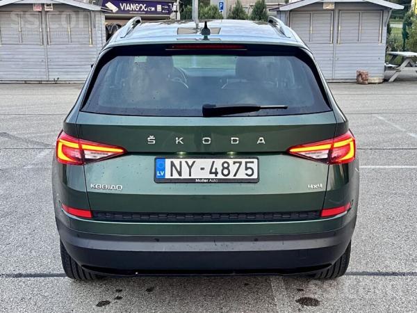 Зеленый Шкода Kodiaq 2020 в Огре, объемом двигателя 2.00 л и пробегом 159 тыс. км за 23500 €, фото 6 на AUTOMOTO.COM.LV