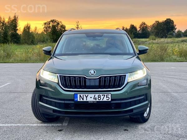 Зеленый Шкода Kodiaq 2020 в Огре, объемом двигателя 2.00 л и пробегом 159 тыс. км за 23500 €, фото 8 на AUTOMOTO.COM.LV