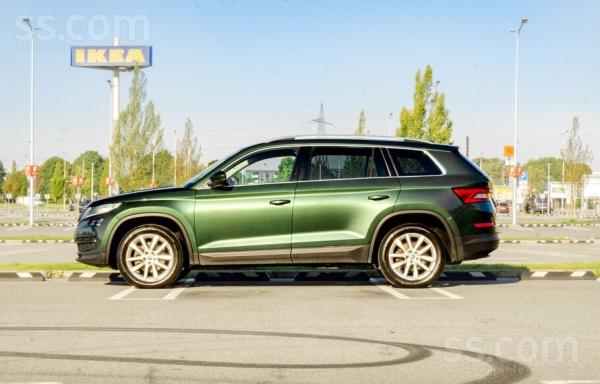 Зеленый Шкода Kodiaq 2020 в Рига, объемом двигателя 2.00 л и пробегом 279 тыс. км за 16890 €, фото 6 на AUTOMOTO.COM.LV