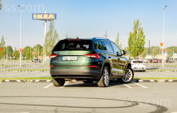 Зеленый Шкода Kodiaq 2020 в Рига, объемом двигателя 2.00 л и пробегом 279 тыс. км за 16890 €, фото 7 на AUTOMOTO.COM.LV
