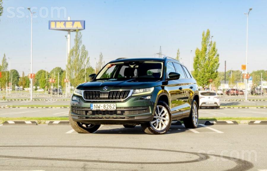 Зеленый Шкода Kodiaq 2020 в Рига, объемом двигателя 2.00 л и пробегом 279 тыс. км за 15590 €, фото 1 на AUTOMOTO.COM.LV