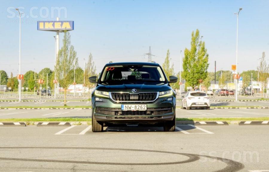Зеленый Шкода Kodiaq 2020 в Рига, объемом двигателя 2.00 л и пробегом 279 тыс. км за 15590 €, фото 4 на AUTOMOTO.COM.LV