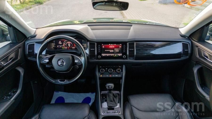 Зеленый Шкода Kodiaq 2020 в Рига, объемом двигателя 2.00 л и пробегом 279 тыс. км за 15590 €, фото 12 на AUTOMOTO.COM.LV