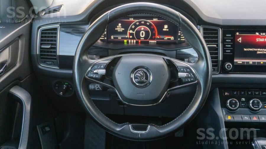 Зеленый Шкода Kodiaq 2020 в Рига, объемом двигателя 2.00 л и пробегом 279 тыс. км за 15590 €, фото 14 на AUTOMOTO.COM.LV