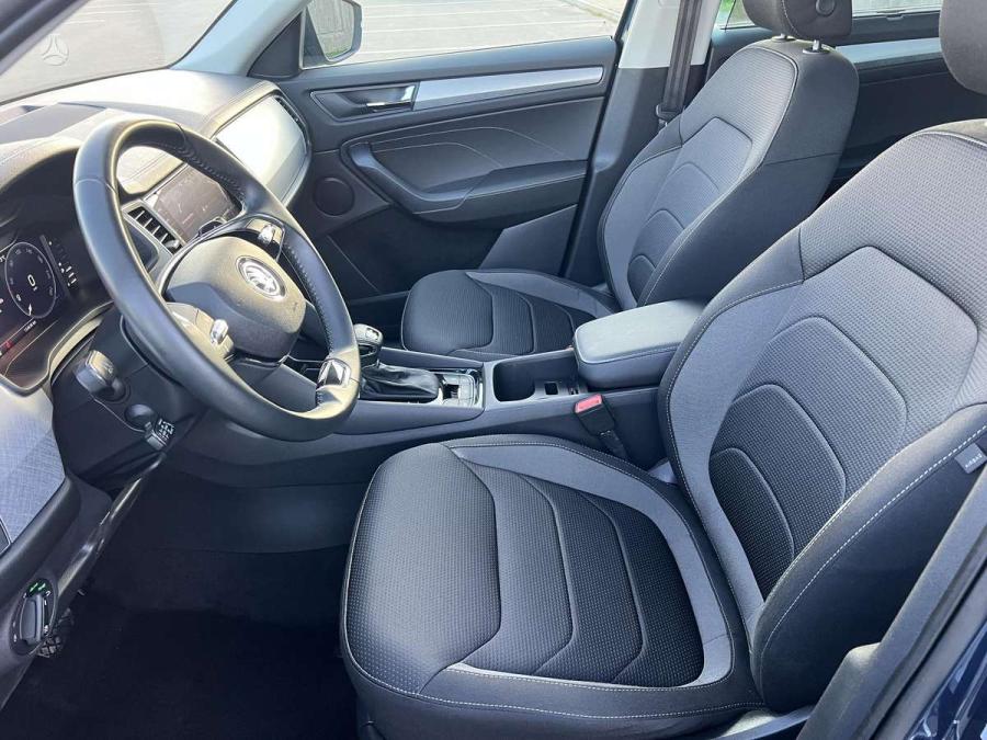 Green Skoda Kodiaq 2022 in Telschi, with an engine capacity of 1.97 L and mileage of 154 thousand km for 21850 €, photo 14 on AUTOMOTO.COM.LV