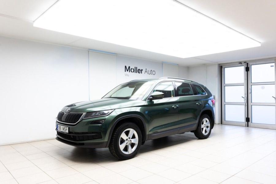 Zaļš Skoda Kodiaq 2018 Jehvi, ar dzinēja tilpumu 2.00 L un nobraukumu 177 tūkst. km par 19500 €, foto 1 vietnē AUTOMOTO.COM.LV