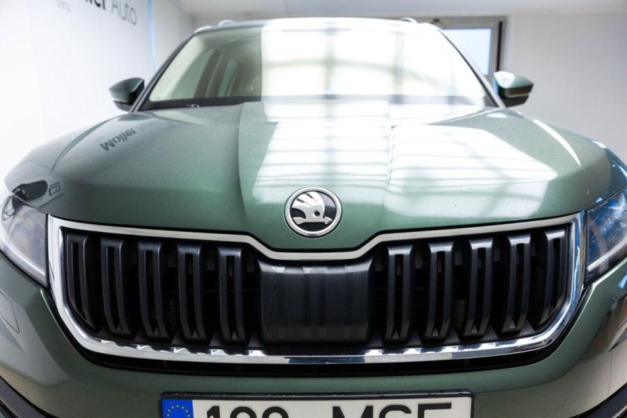 Zaļš Skoda Kodiaq 2018 Jehvi, ar dzinēja tilpumu 2.00 L un nobraukumu 177 tūkst. km par 19500 €, foto 10 vietnē AUTOMOTO.COM.LV