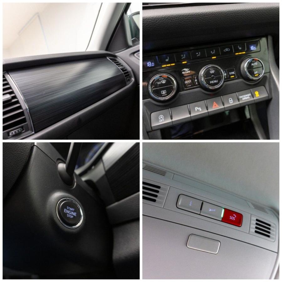 Zaļš Skoda Kodiaq 2018 Jehvi, ar dzinēja tilpumu 2.00 L un nobraukumu 177 tūkst. km par 19500 €, foto 22 vietnē AUTOMOTO.COM.LV