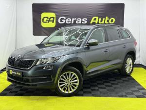 Pelēks Skoda Kodiaq 2017 Viļņa, ar dzinēja tilpumu 2.00 L un nobraukumu 180 tūkst. km par 18500 €, foto  vietnē AUTOMOTO.COM.LV