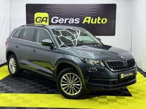 Grey Skoda Kodiaq 2017 in Vilnius, with an engine capacity of 2.00 L and mileage of 180 thousand km for 18500 €, photo 3 on AUTOMOTO.COM.LV