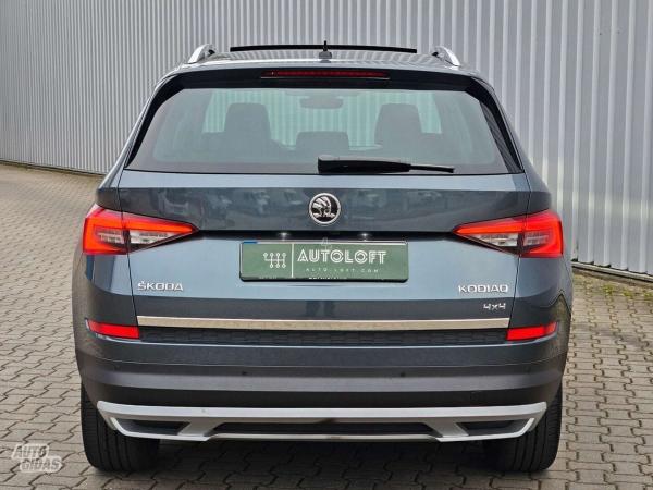 Grey Skoda Kodiaq 2017 in Kaunas, with an engine capacity of 2.00 L and mileage of 63 thousand km for 29589 €, photo 6 on AUTOMOTO.COM.LV