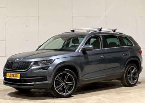 Grey Skoda Kodiaq 2017 in Klaipeda, with an engine capacity of 1.97 L and mileage of 203 thousand km for 17999 €, photo  on AUTOMOTO.COM.LV
