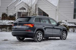 Grey Skoda Kodiaq 2017 in Elektrenai, with an engine capacity of 1.97 L and mileage of 250 thousand km for 17500 €, photo 5 on AUTOMOTO.COM.LV