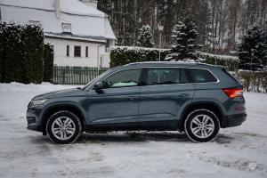 Grey Skoda Kodiaq 2017 in Elektrenai, with an engine capacity of 1.97 L and mileage of 250 thousand km for 17500 €, photo 8 on AUTOMOTO.COM.LV