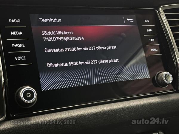 Pelēks Skoda Kodiaq 2017 Tallina, ar dzinēja tilpumu 2.00 L un nobraukumu 197 tūkst. km par 16900 €, foto 11 vietnē AUTOMOTO.COM.LV