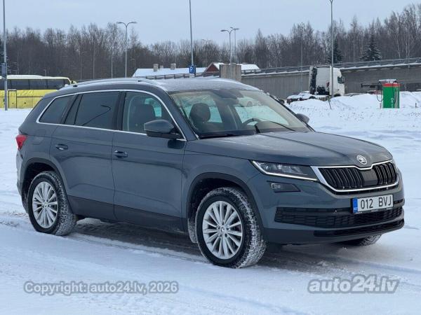 Grey Skoda Kodiaq 2017 in Tallinn, with an engine capacity of 2.00 L and mileage of 196 thousand km for 17500 €, photo 1 on AUTOMOTO.COM.LV