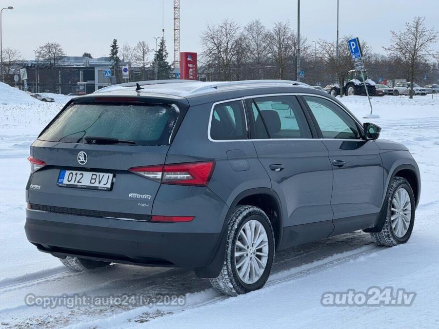 Grey Skoda Kodiaq 2017 in Tallinn, with an engine capacity of 2.00 L and mileage of 196 thousand km for 17500 €, photo 3 on AUTOMOTO.COM.LV