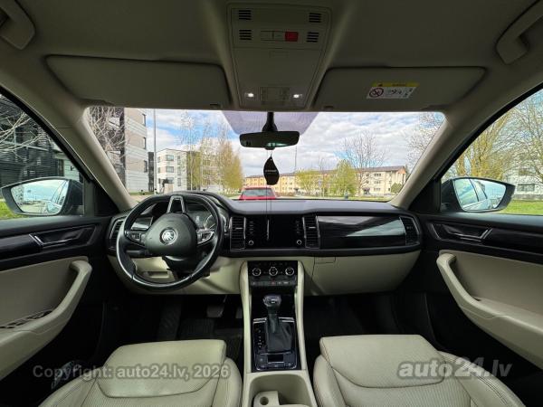 Grey Skoda Kodiaq 2017 in Tartu, with an engine capacity of 2.00 L and mileage of 166 thousand km for 21500 €, photo 4 on AUTOMOTO.COM.LV