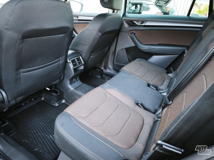 Pelēks Skoda Kodiaq 2017 Kauņa, ar dzinēja tilpumu 1.40 L un nobraukumu 123 tūkst. km par 19471 €, foto 11 vietnē AUTOMOTO.COM.LV