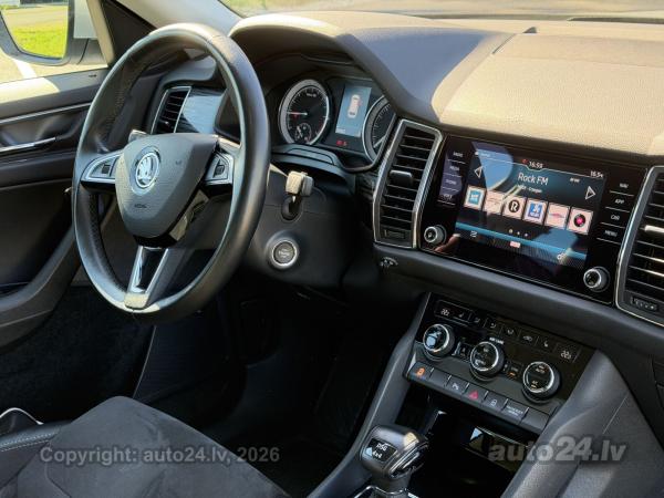 Grey Skoda Kodiaq 2017 in Tallinn, with an engine capacity of 2.00 L and mileage of 200 thousand km for 19500 €, photo 9 on AUTOMOTO.COM.LV